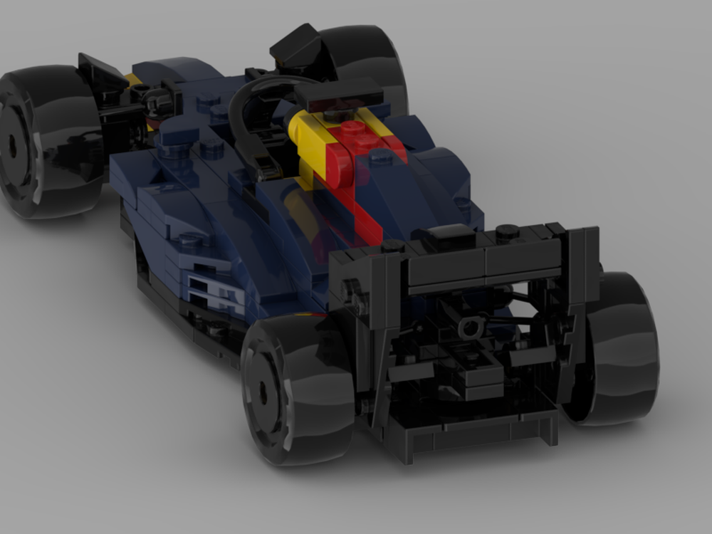 LEGO MOC Red Bull RB19 by SuperBrickz™ | Rebrickable - Build with LEGO