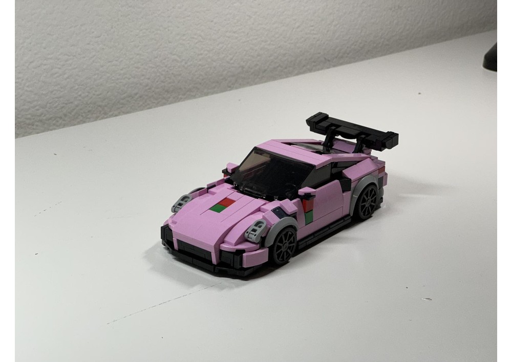 Lego Moc Porsche 911 Gt2 Rs By Mcgwerks Rebrickable Build With Lego