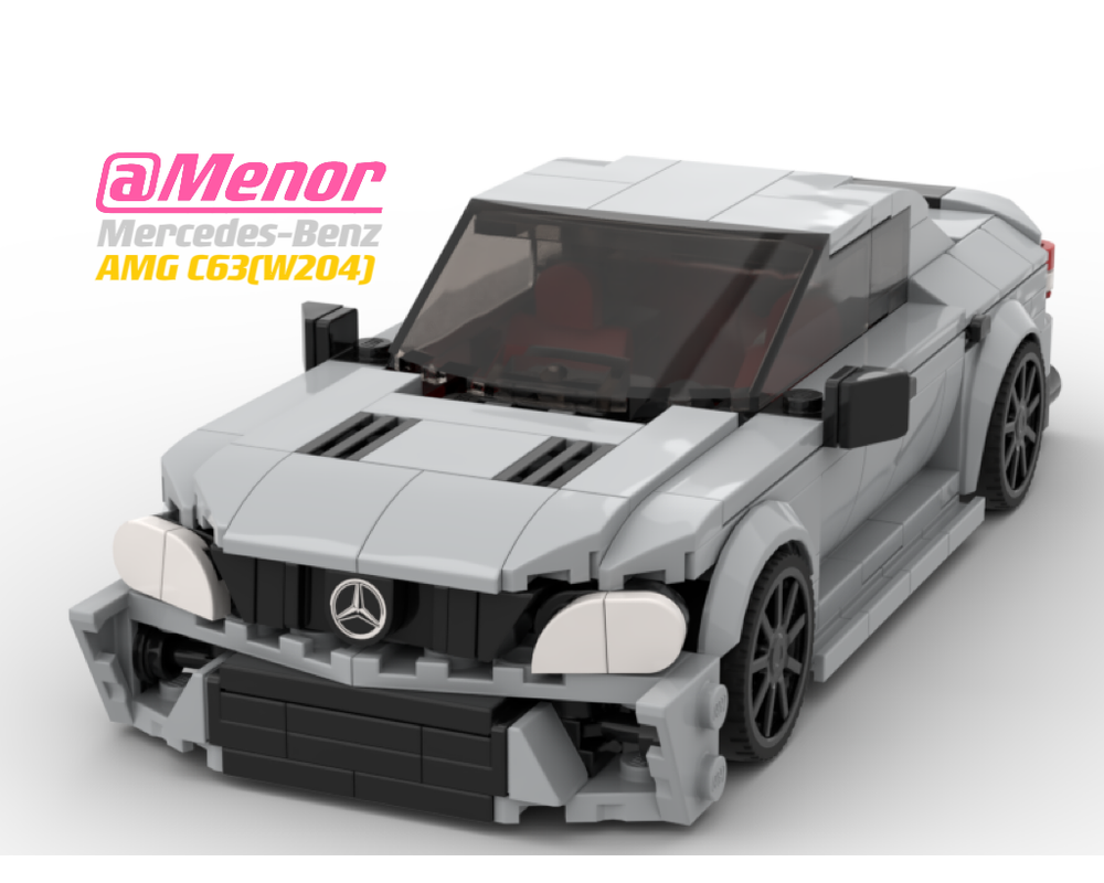 LEGO MOC Mercedes Benz AMG C63(W204) by Menor | Rebrickable - Build ...