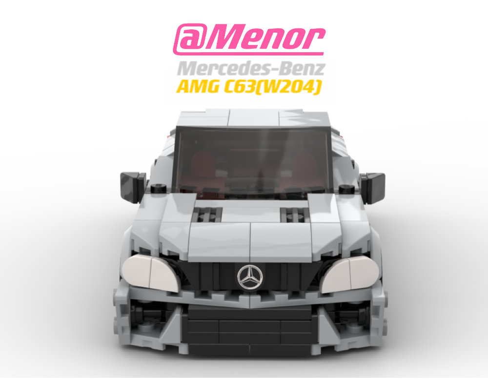 Lego Moc Mercedes Benz Amg C63w204 By Menor Rebrickable Build