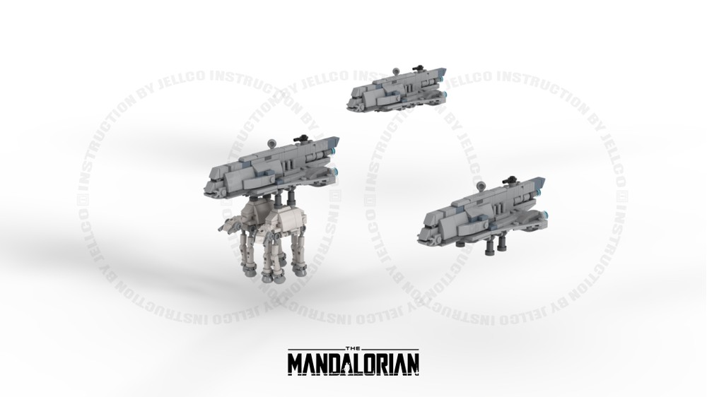 LEGO MOC Ultramicro Gozanti-class cruiser(Imperial Freighter) by jellco ...