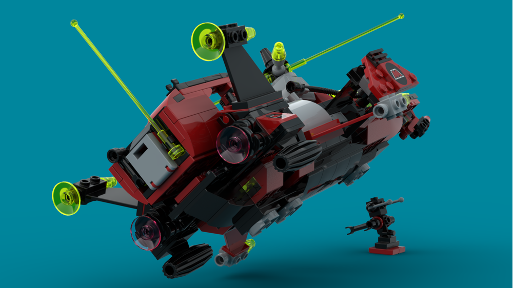 Lego Moc Mtron Particle Ionizer By Ao Ka Rebrickable Build With Lego