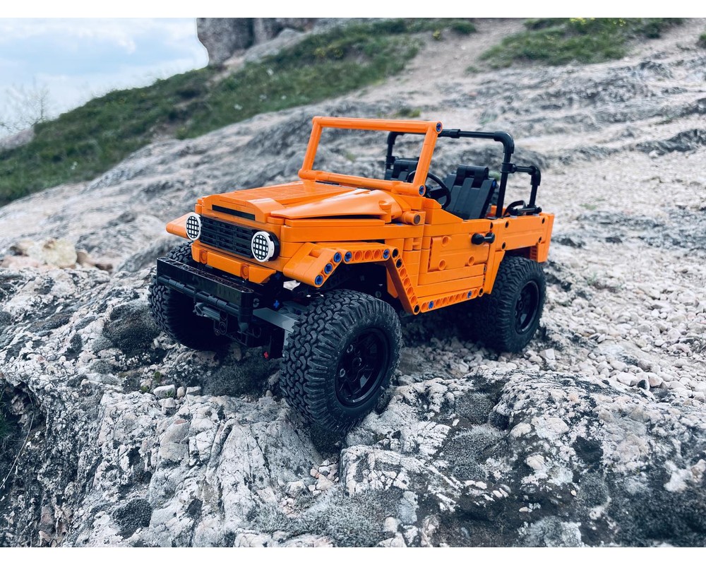 Lego Moc Toyota Fj40 Rc By Gyenesvi Rebrickable Build With Lego