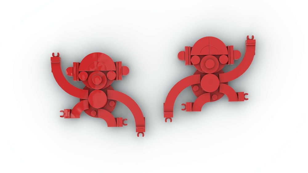 LEGO MOC Slinky Dog and Barrel of Monkeys (No Barrel LOL) (Toy Story ...