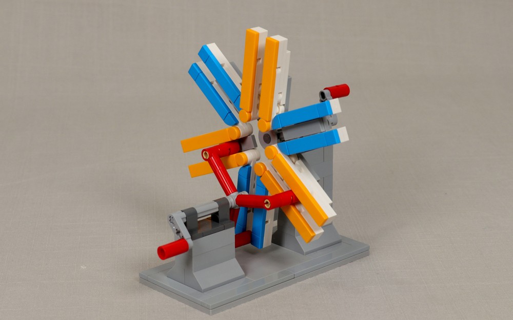 LEGO MOC Trammel Spinner by JKBrickworks | Rebrickable - Build with LEGO