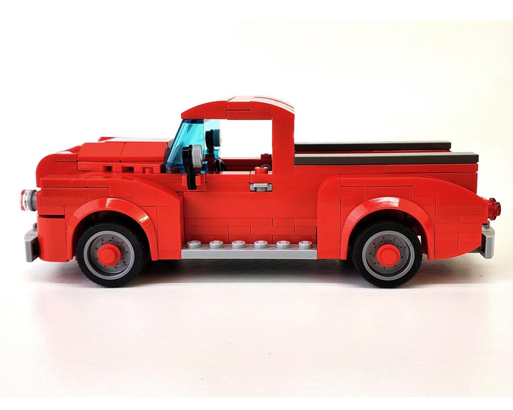 Lego Moc 1950s Chevy Pickup Truck By Braydl Rebrickable Build With
