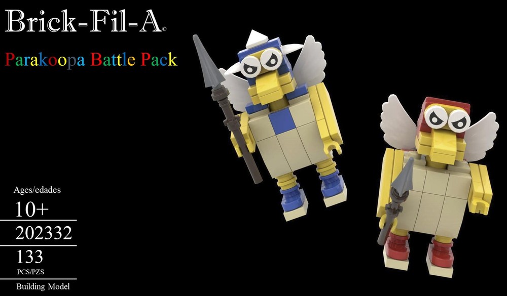 LEGO MOC Parakoopa Troopa Battle Pack by Brick-Fil-A-Builds ...