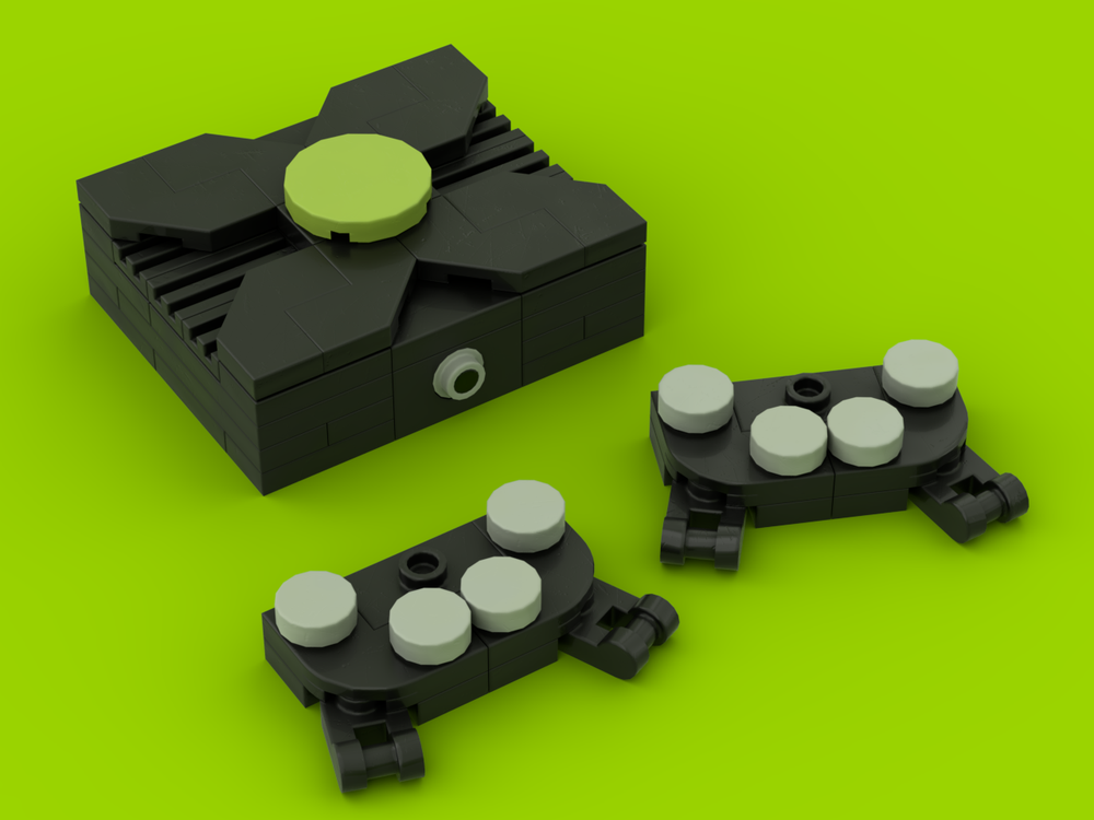 LEGO MOC Original X-BOX with Pads by zombiworkshop | Rebrickable ...