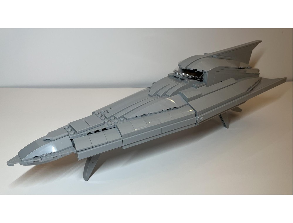 LEGO MOC Padme's Naboo Yacht (H-Type Nubian Yacht) V2 by leeman1919 ...