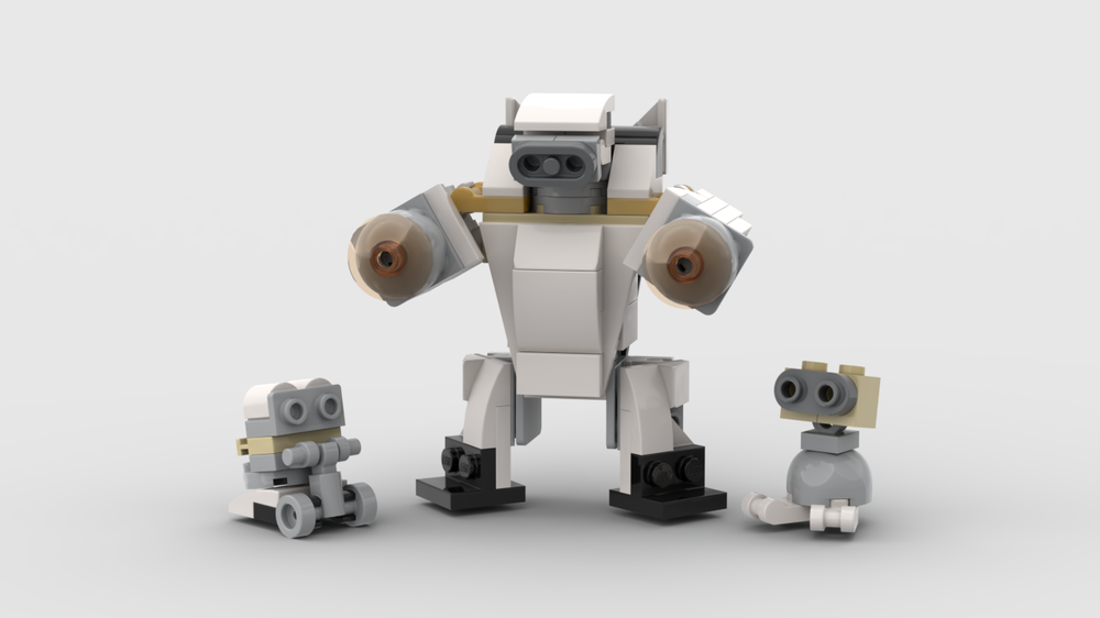 LEGO MOC 31134 BattleMech & friends by BrickIntelligence | Rebrickable ...