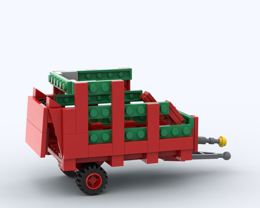 Lego Moc Forage Harvester And Wagon By Brickscheme Rebrickable