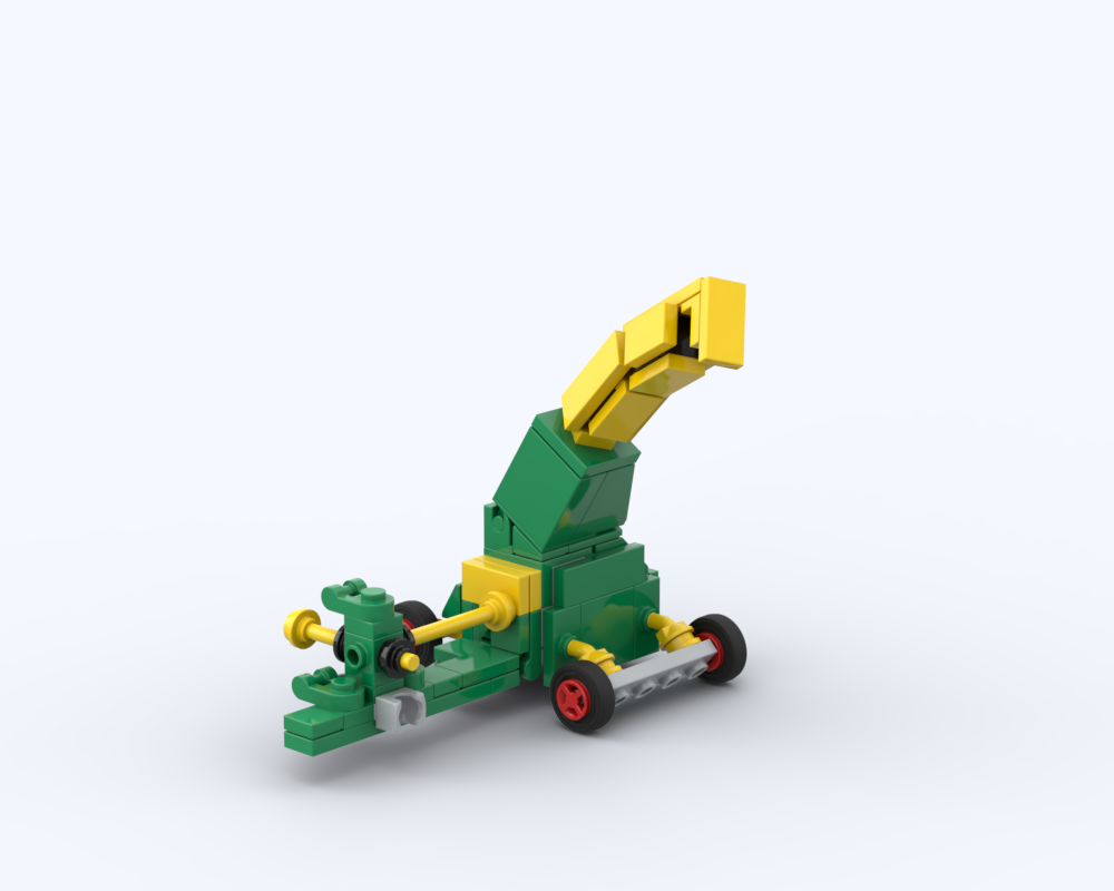 Lego Moc Forage Harvester And Wagon By Brickscheme Rebrickable