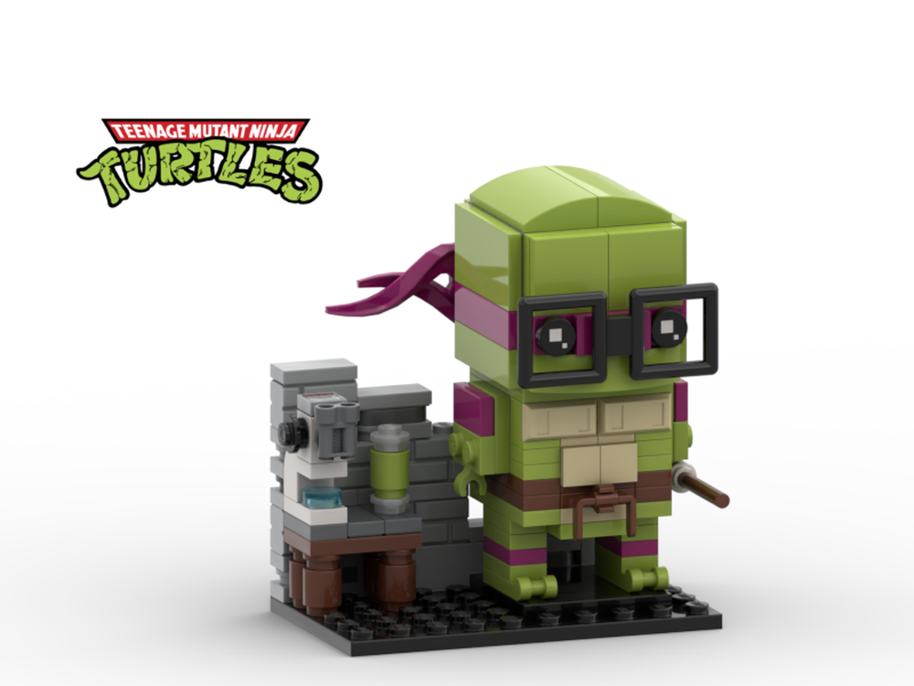 LEGO MOC TMNT - Donatello - Brickheadz by EdgarGuacs | Rebrickable ...
