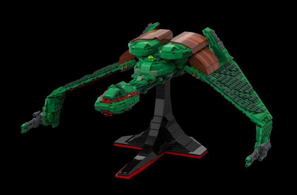 LEGO MOC Star Trek Klingon Bird of Prey by legobymunzy | Rebrickable ...