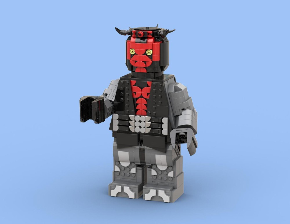 LEGO MOC Darth Maul 6:1 by SylvainLS | Rebrickable - Build with LEGO