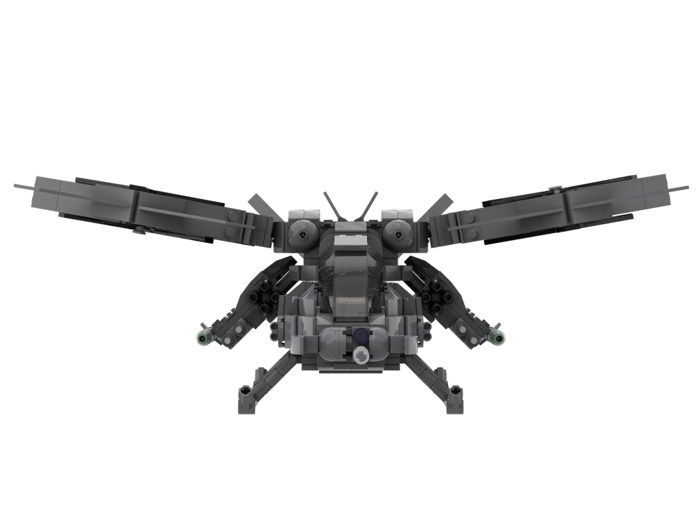 Lego Moc Wasp Avatar Style Vtol By Camobricktape Rebrickable