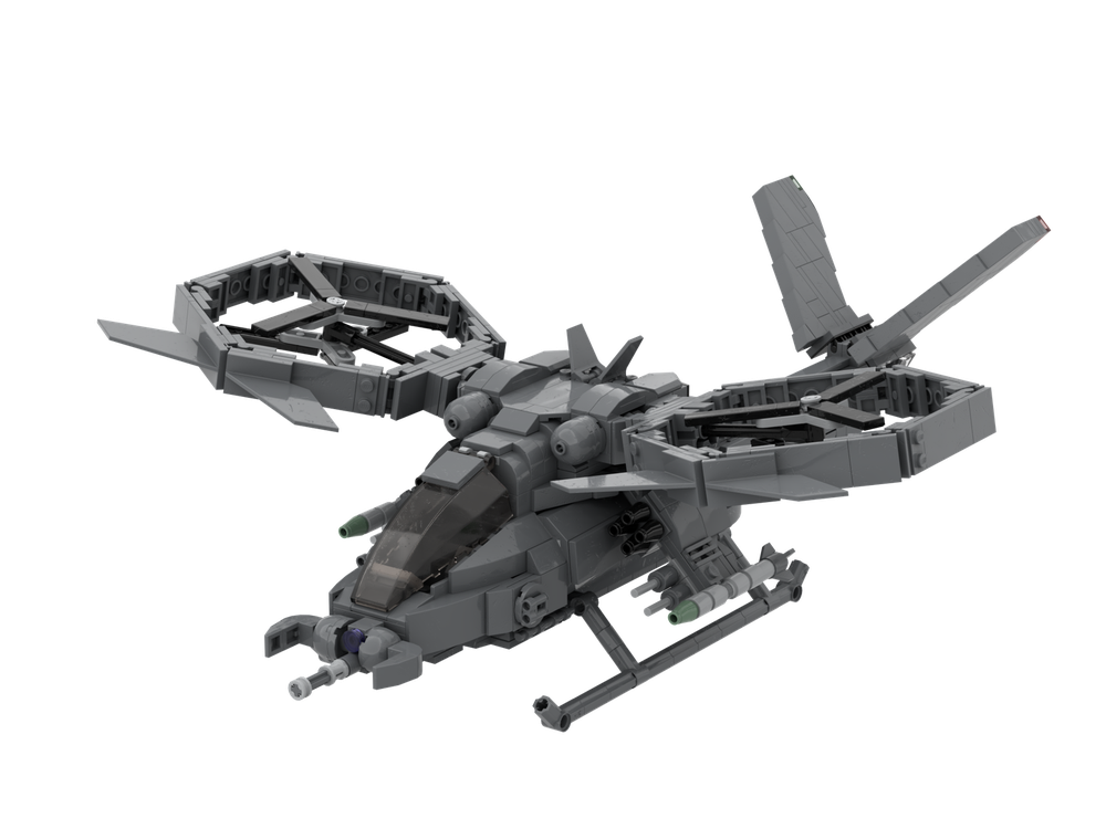 Lego Moc Wasp Avatar Style Vtol By Camobricktape Rebrickable