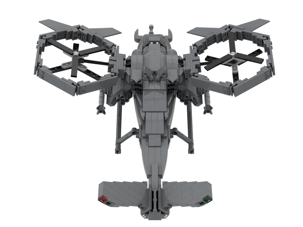Lego Moc Wasp Avatar Style Vtol By Camobricktape Rebrickable