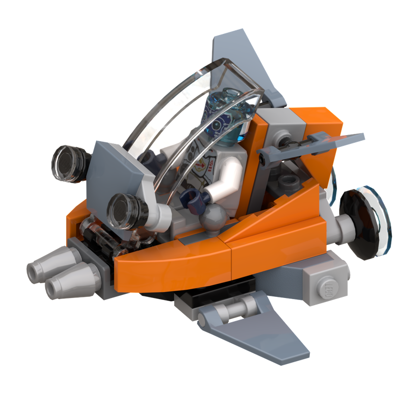 LEGO MOC Cyber Scout by mesjaam | Rebrickable - Build with LEGO