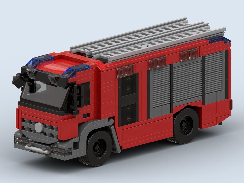 LEGO MOC NHN Fire Engine by mausbricks | Rebrickable - Build with LEGO