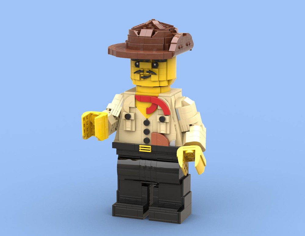 LEGO MOC Johnny Thunder 6:1 by SylvainLS | Rebrickable - Build with LEGO