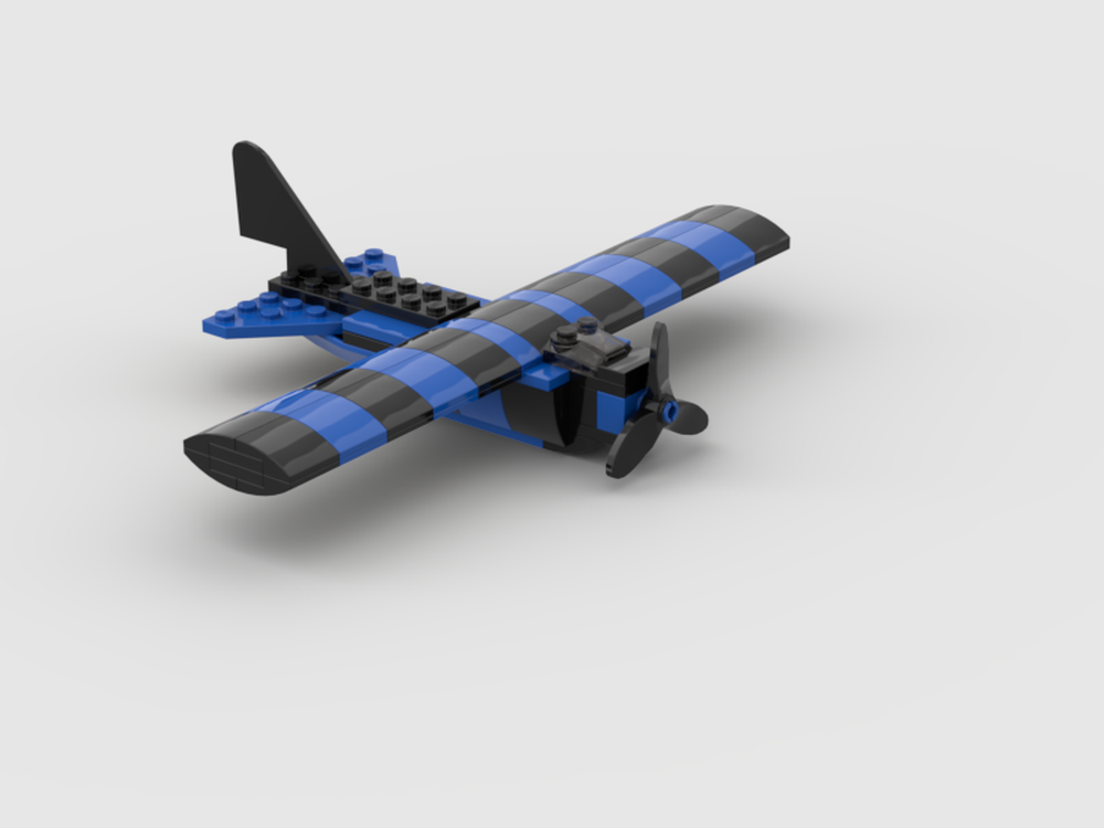 LEGO MOC propeller plane by cabob_133 | Rebrickable - Build with LEGO