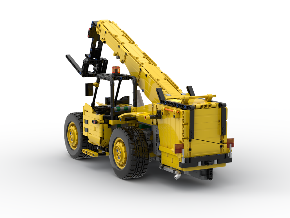 Lego Moc 42114 Model B Telehandler By Xaerozkota Rebrickable