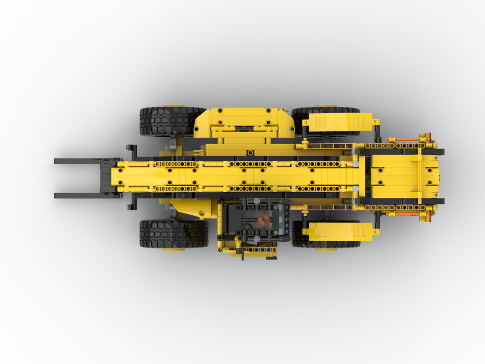 Lego Moc 42114 Model B Telehandler By Xaerozkota Rebrickable