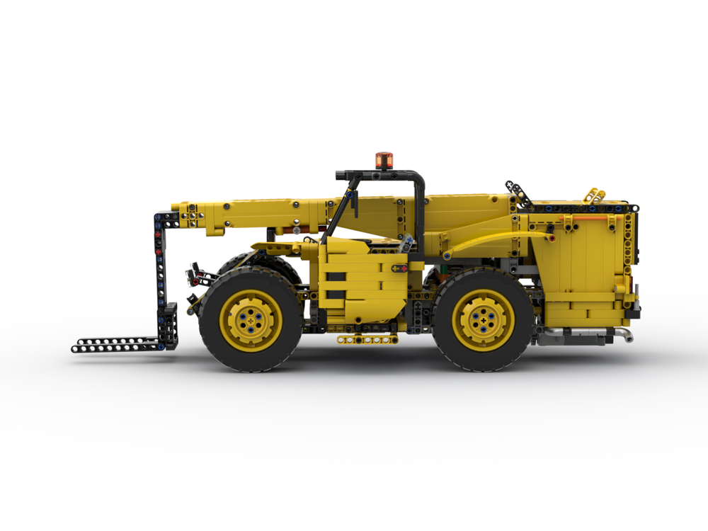 Lego Moc 42114 Model B Telehandler By Xaerozkota Rebrickable