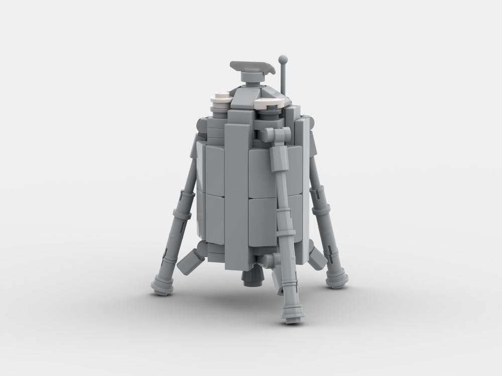 Lego Moc Spacex Starhopper By Taters Rebrickable Build With Lego