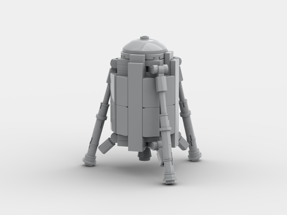 LEGO MOC SpaceX Starhopper by Taters | Rebrickable - Build with LEGO