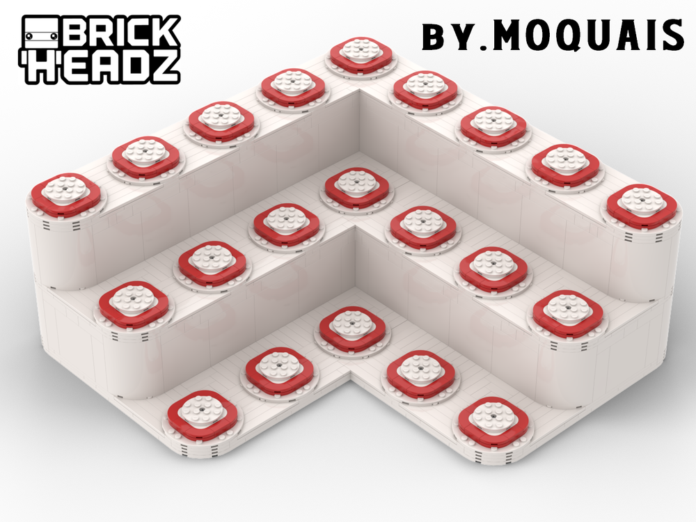 LEGO MOC Brickheadz corner stand by Moquais | Rebrickable - Build with LEGO LEGO MOC Brickheadz corner stand by Moquais | Rebrickable - Build with LEGO