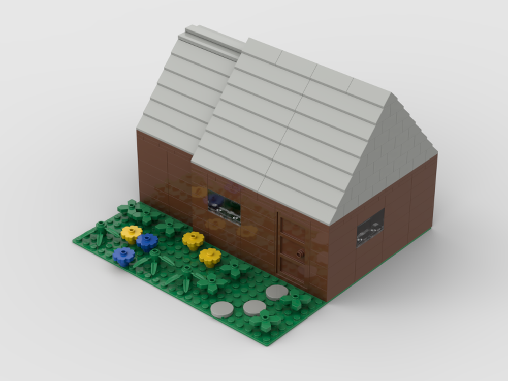 LEGO MOC cottage by cabob_133 | Rebrickable - Build with LEGO