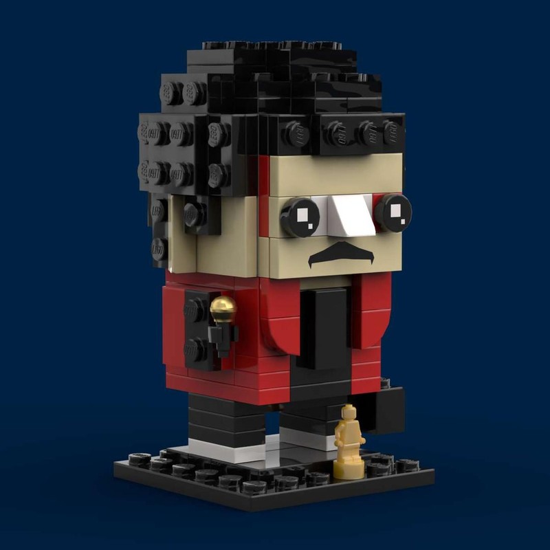 LEGO MOC Weeknd Blinding Lights Brickheadz by Brickbaba | Rebrickable ...