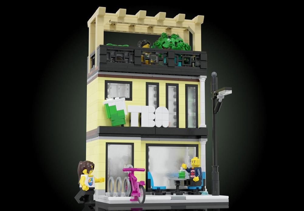 LEGO MOC Tiantang Tea House by Lilium Brick Yards | Rebrickable - Build ...