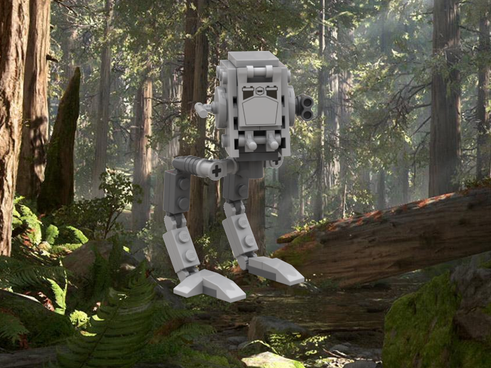 LEGO MOC Micro At-St by Oshawhat45 | Rebrickable - Build with LEGO