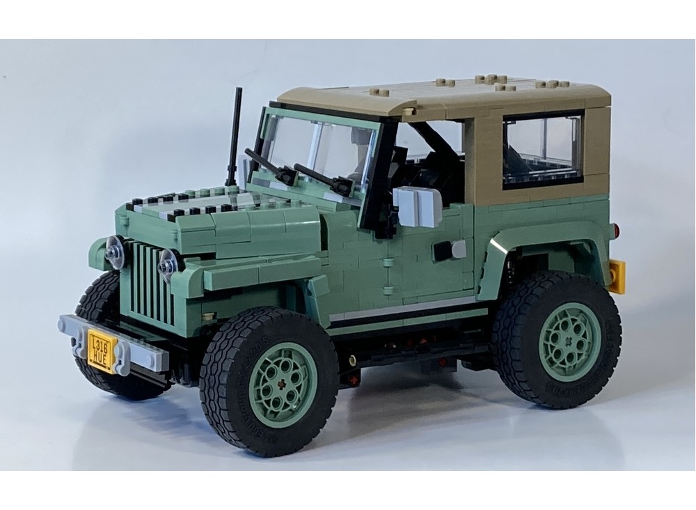 LEGO MOC 10317 Land Wrangler with Trailer by BAM Mocs | Rebrickable ...