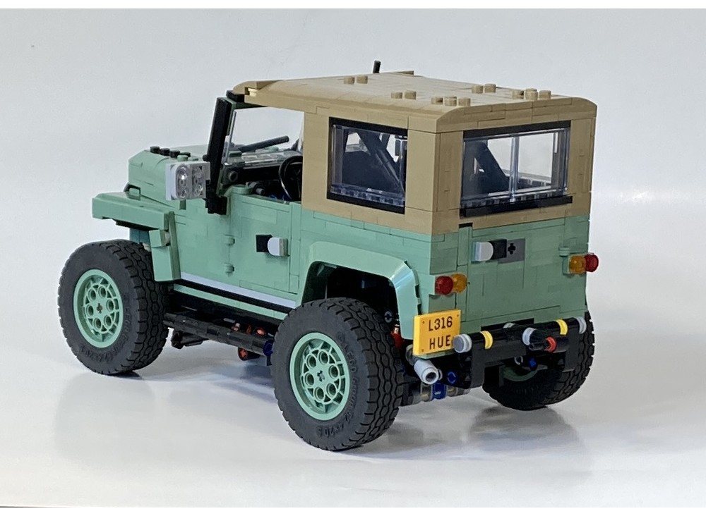 LEGO MOC 10317 Land Wrangler with Trailer by BAM Mocs | Rebrickable ...