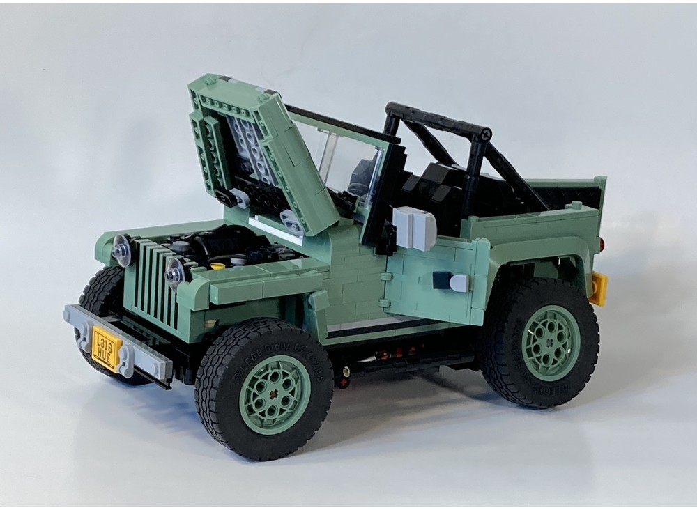 LEGO MOC 10317 Land Wrangler with Trailer by BAM Mocs | Rebrickable ...