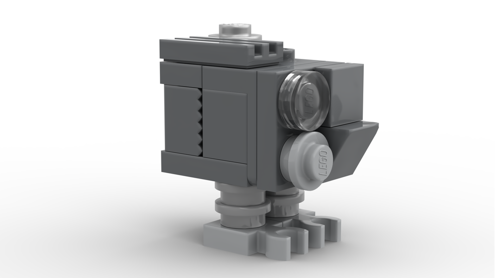 Lego Moc Minifigish Scale Gonk Droid By Jesi454 Rebrickable Build