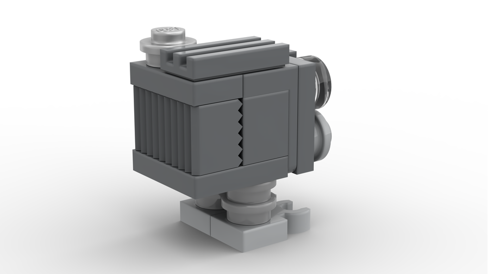 Lego Moc Minifigish Scale Gonk Droid By Jesi454 Rebrickable Build