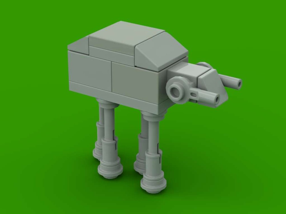 LEGO MOC Micro AT-AT v2 by RLanoue | Rebrickable - Build with LEGO