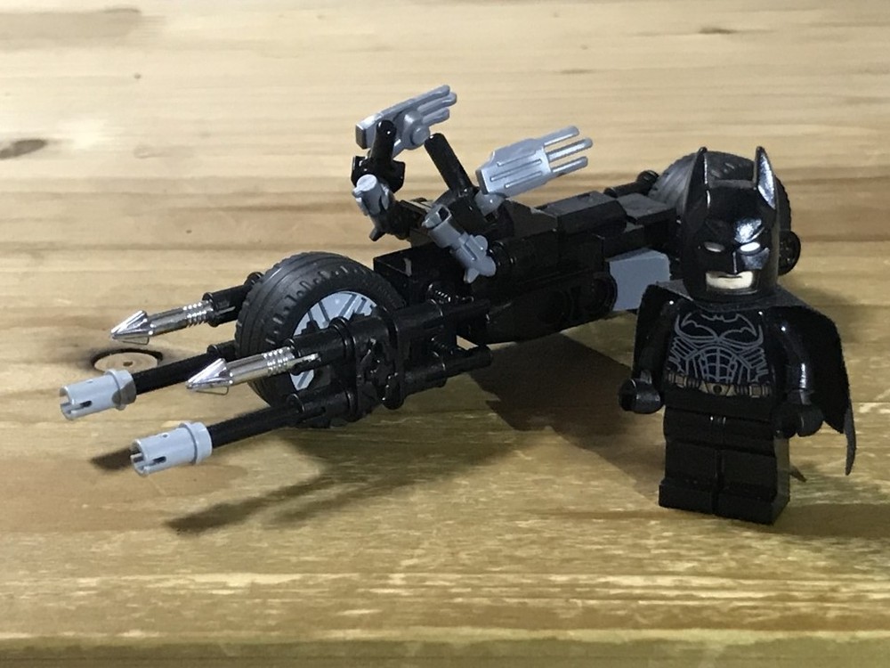 LEGO MOC Minifigure Scale Batpod by BrickPotter | Rebrickable - Build ...