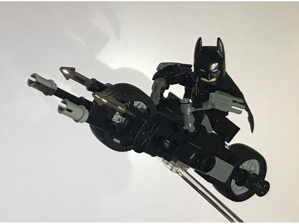 LEGO MOC Minifigure Scale Batpod by BrickPotter | Rebrickable - Build ...