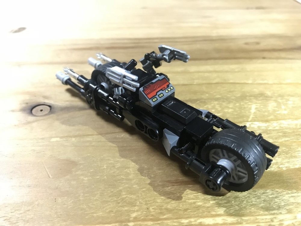 LEGO MOC Minifigure Scale Batpod by BrickPotter | Rebrickable - Build ...