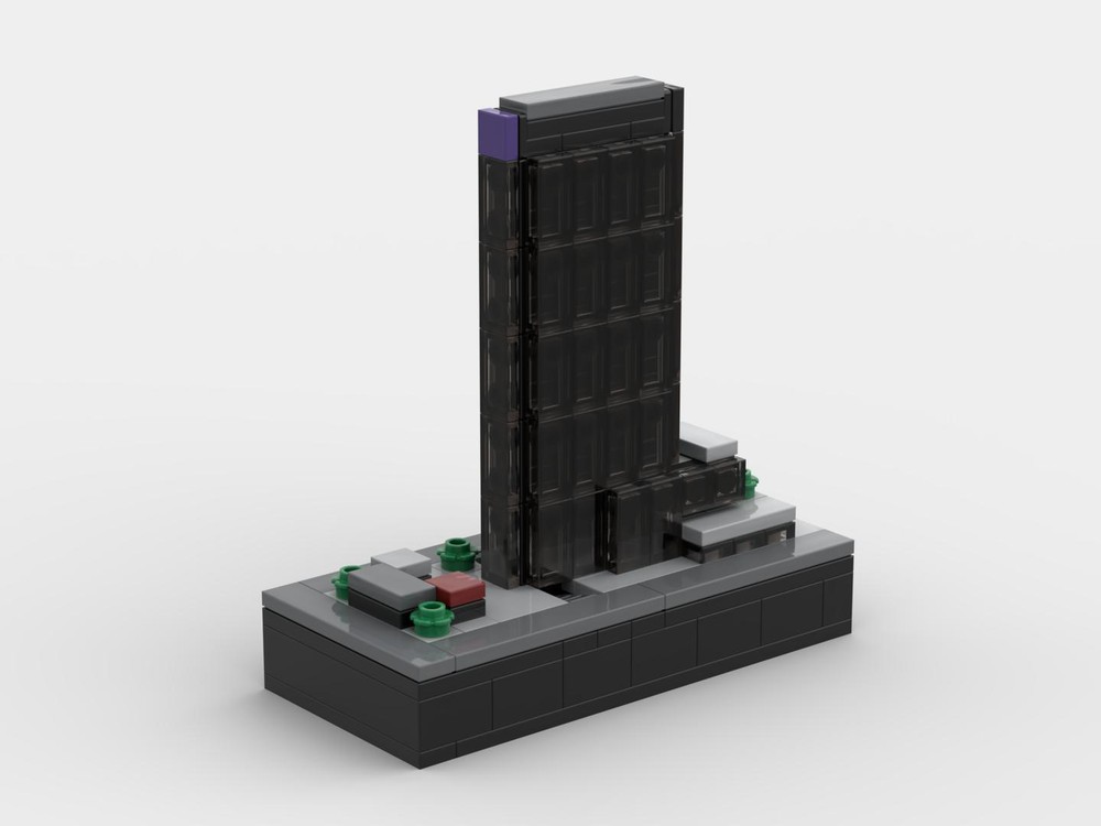 LEGO MOC 1 Penn Plaza (Penn 1) - NYC by Taters | Rebrickable - Build ...