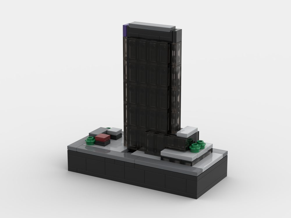 LEGO MOC 1 Penn Plaza (Penn 1) - NYC by Taters | Rebrickable - Build ...