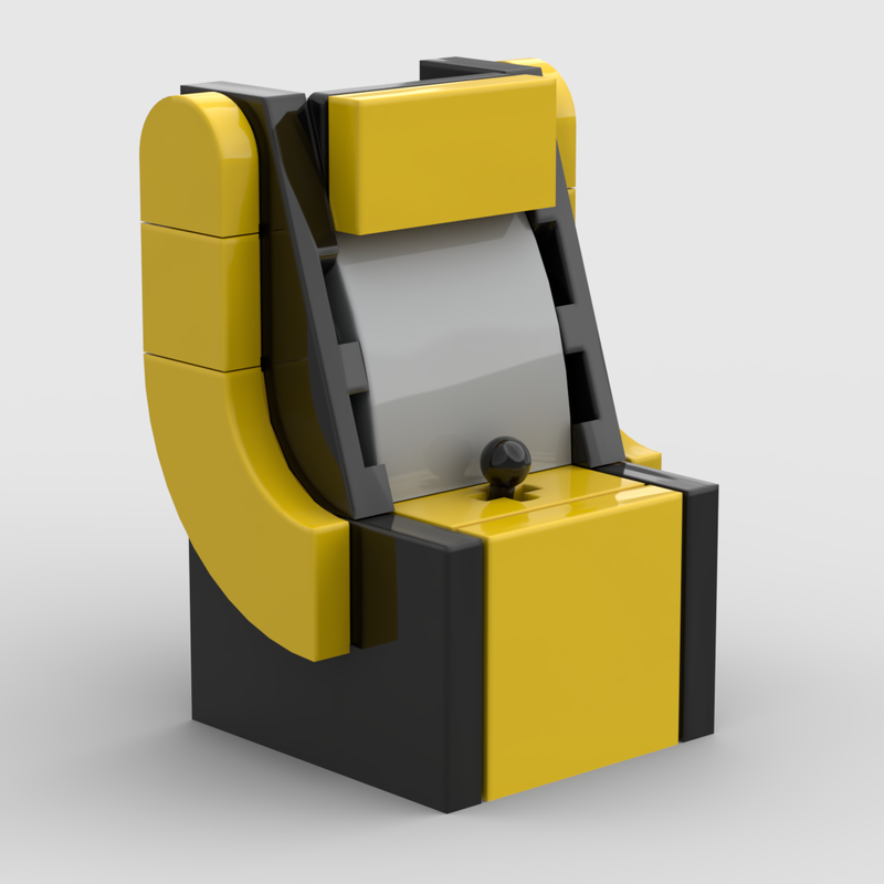 LEGO MOC Sitdown Arcade Euro Cab by Ptchnk | Rebrickable - Build with LEGO