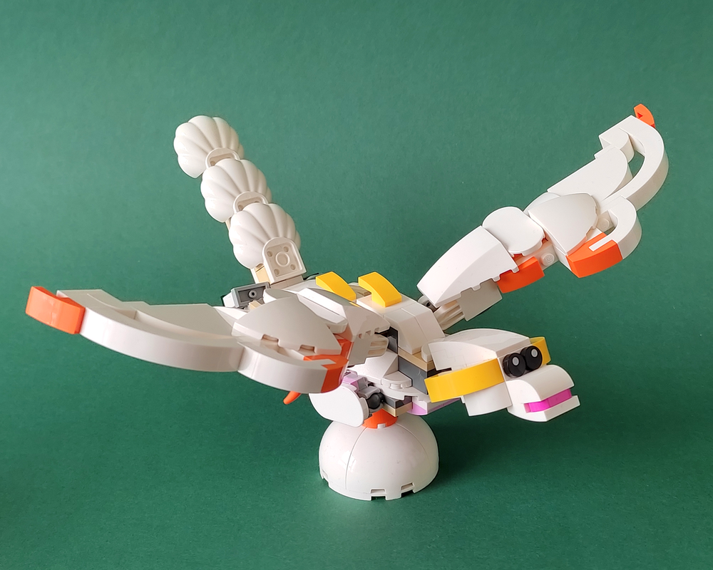 LEGO MOC 31133 Dragon by DS3D | Rebrickable - Build with LEGO