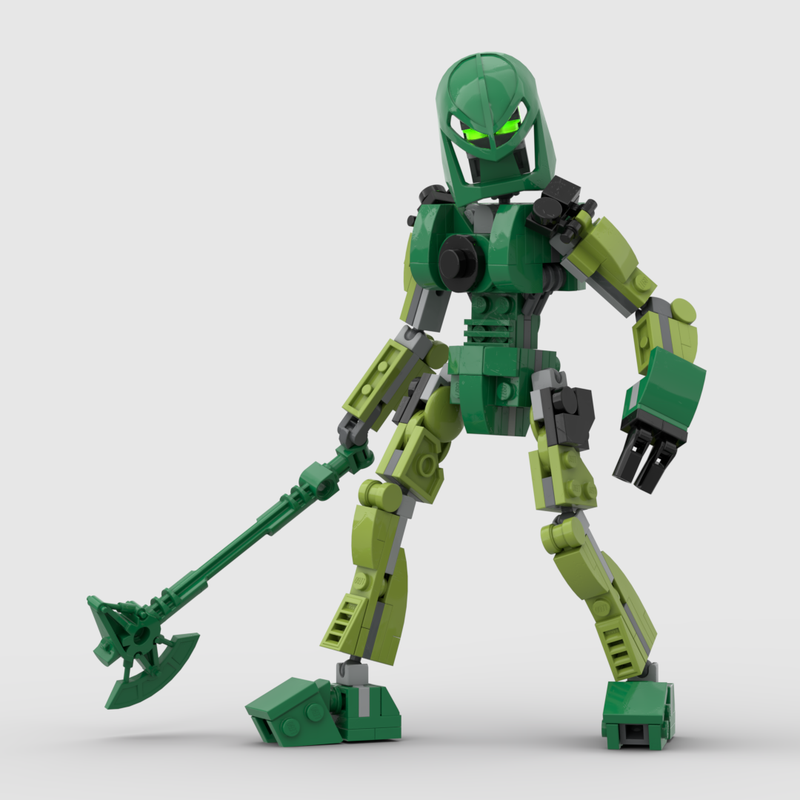 LEGO MOC Toa Lewa - A Tribute by justdafty | Rebrickable - Build with LEGO